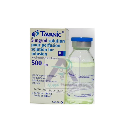 TAVANIC 500MG/100ML VIAL FOR I.V. INF – صيدليات الأمل