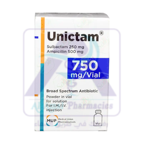 UNICTAM 750MG 1-VIAL – صيدليات الأمل