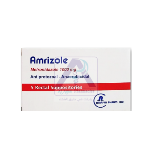 AMRIZOLE 1 GM 5 SUPP – صيدليات الأمل
