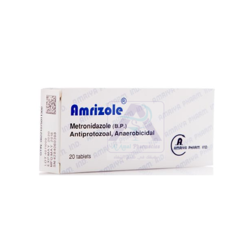 AMRIZOLE 250GM 20 TAB – صيدليات الأمل