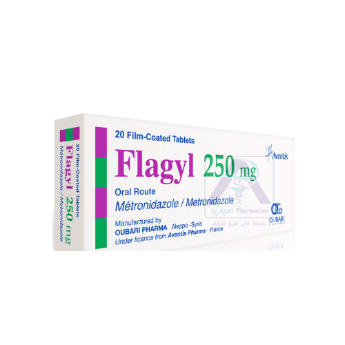 FLAGYL 250 MG 20 TAB – صيدليات الأمل