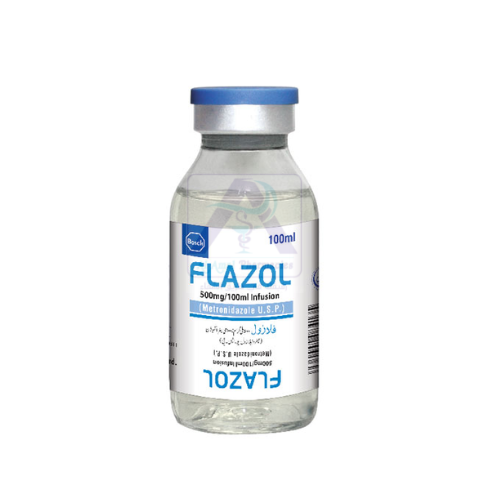FLAZOL 0.5 MG VIAL 100 ML – صيدليات الأمل