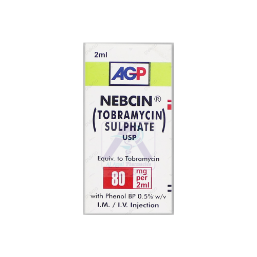 NEBCIN 80 MG 1 VIAL 2 ML – صيدليات الأمل