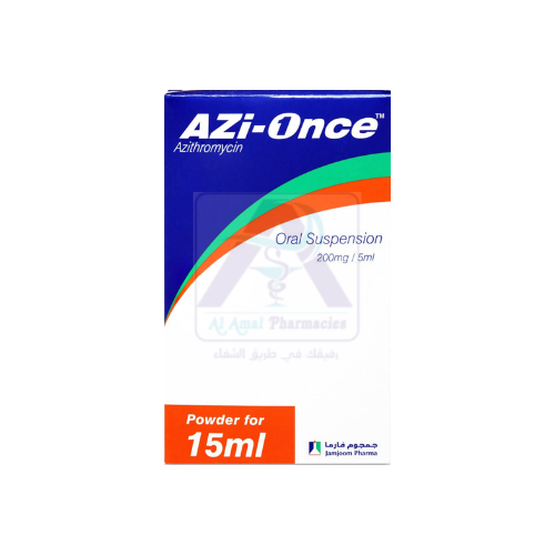 AZI-ONCE 200 MG 5ML SUSP 15 ML – صيدليات الأمل