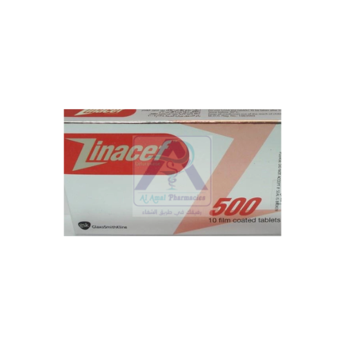 ZINACEF 500 MG 10 TAB – صيدليات الأمل