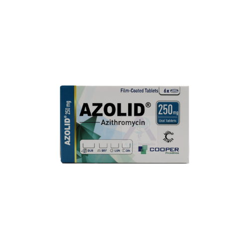 AZALIDE (AZITHROMYCIN) 250 MG 6 CAP – صيدليات الأمل