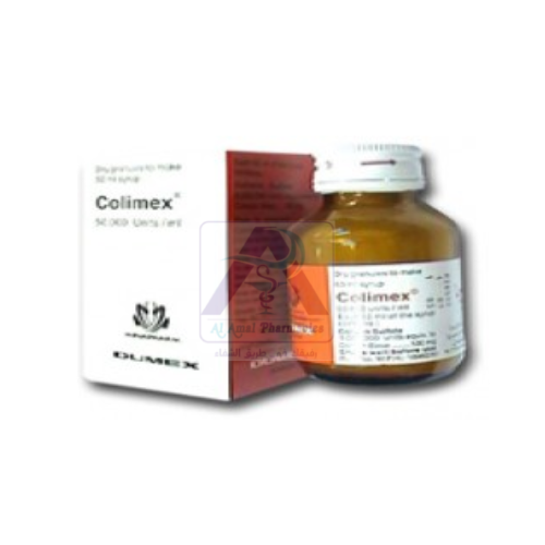 Colimex 50000 U/ml syrup 60ml – صيدليات الأمل
