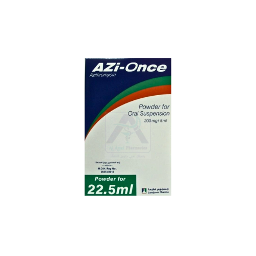 AZI-ONCE 200 MG 5ML SUSP 22.5 ML – صيدليات الأمل