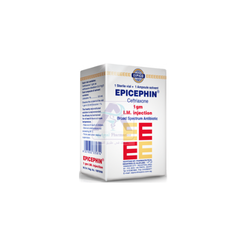 EPICEPHIN I.M 1GM 1-VIAL – صيدليات الأمل