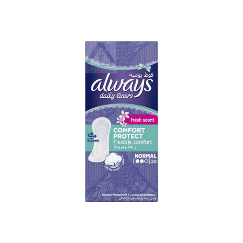 ALWAYS DAILY NORMAL 20 PCS – صيدليات الأمل